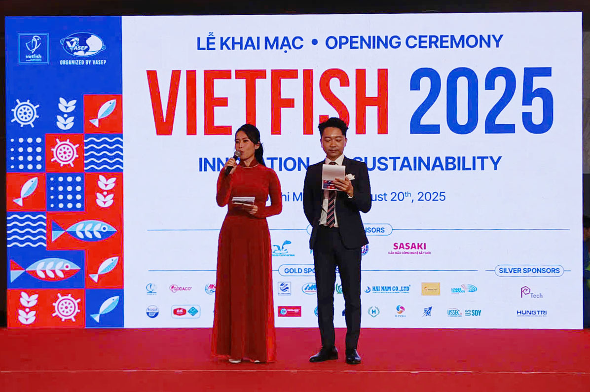Khai mạc Vietfish 2025 - nơi hội tụ tinh hoa của ngành thủy sản